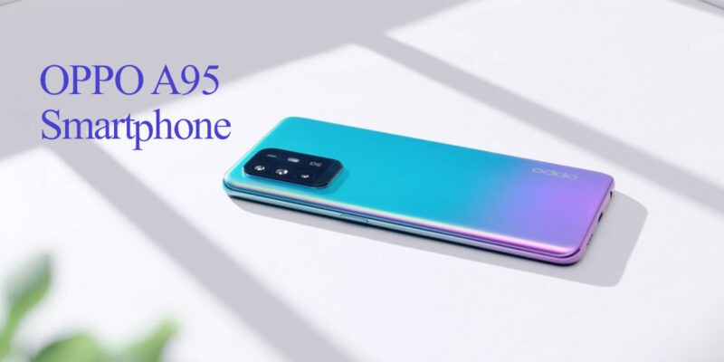 OPPO A95 Smartphone with a New Elegant Design | 4g Packages