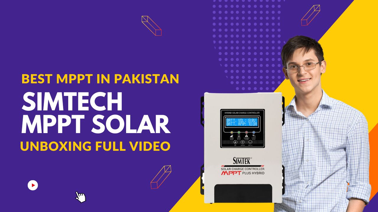 SIMTEK Mppt Solar Charger Controller Unboxing | 4g Packages