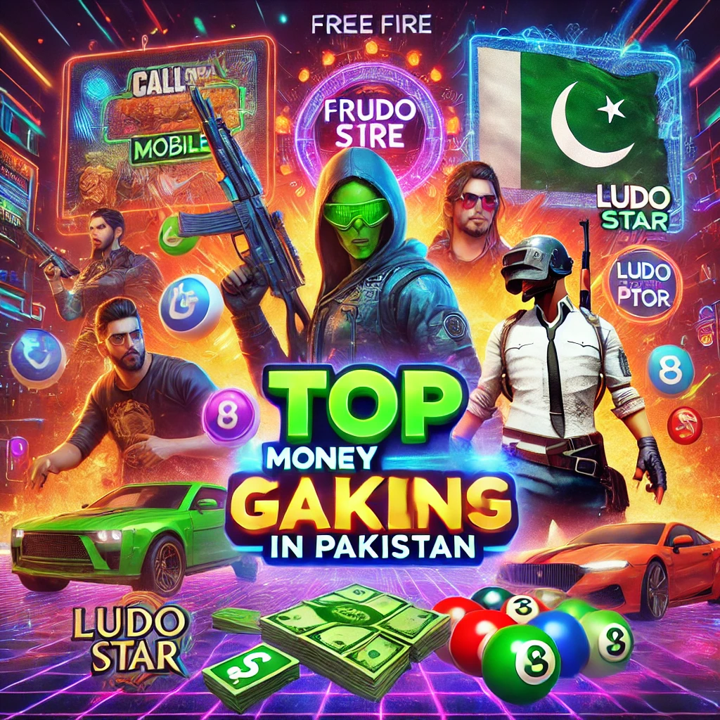 Top Money Making Games in Pakistan | online earning | earning games